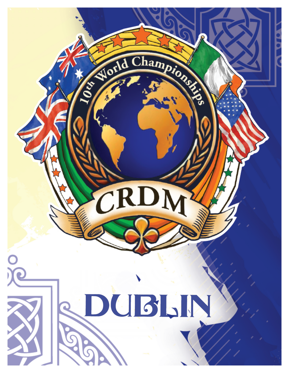 CRDM World Championships 2025 – Official Merchandise (by KB Leisurewear)